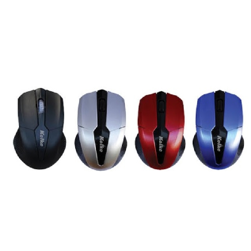 Mouse inalámbrico Kolke KEM-412 USB 1600 DPI - Recargas Rafaela