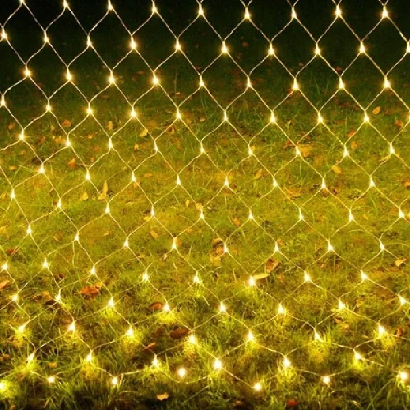 Cortina Red Luces Led 100 Luces Blanco 1.5 Mts x 1.5Mts - Recargas Rafaela