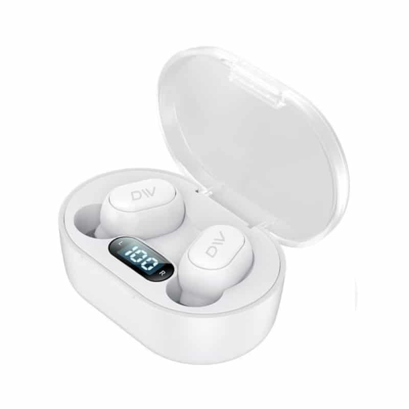 Auricular Bluetooth Tipo Earbuds Daewoo SP1308 Blanco - Recargas Rafaela